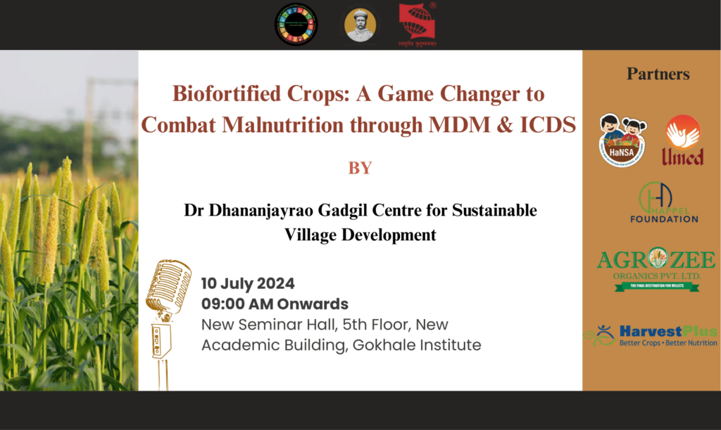 Workshop on Biofortified Crops by DGRD – Gokhale Institute Of Politics ...
